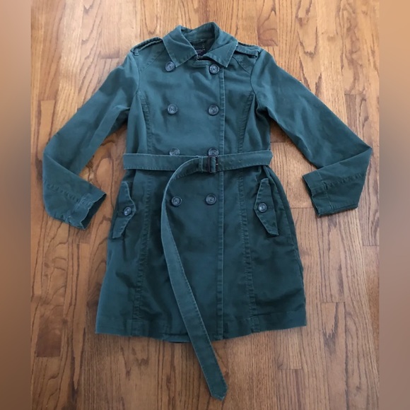 American Eagle Outfitters | Jackets & Coats | American Eagle Dark Green ...